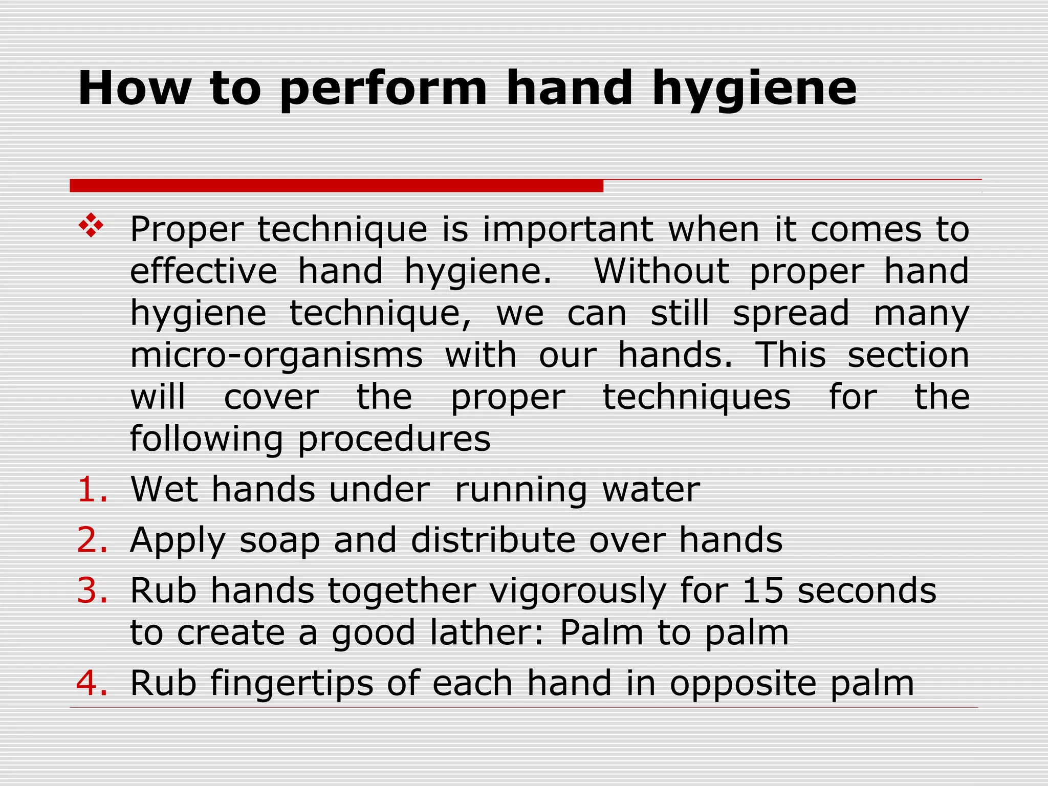 Hand washing presentation | PPT