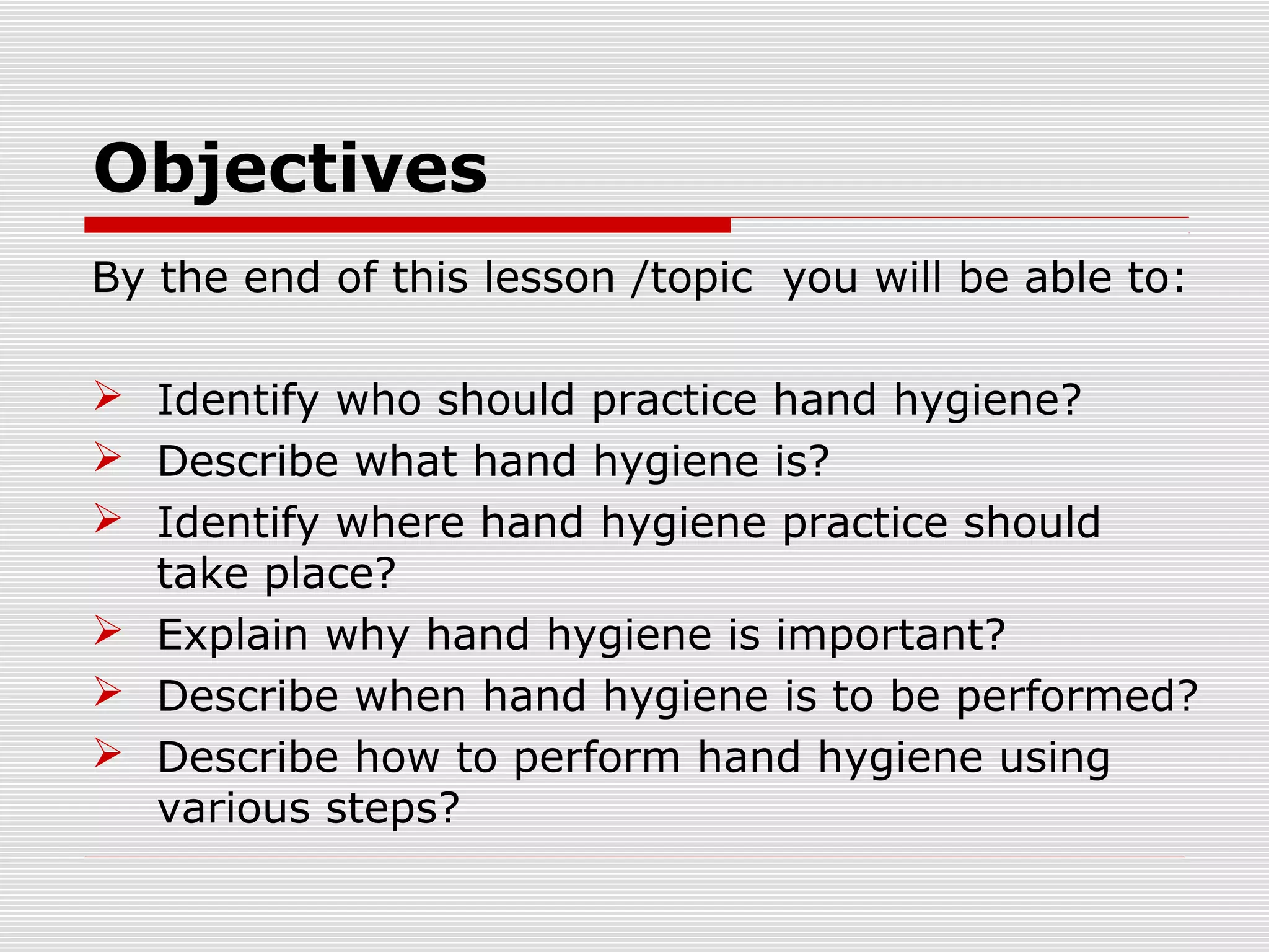 Hand washing presentation | PPT