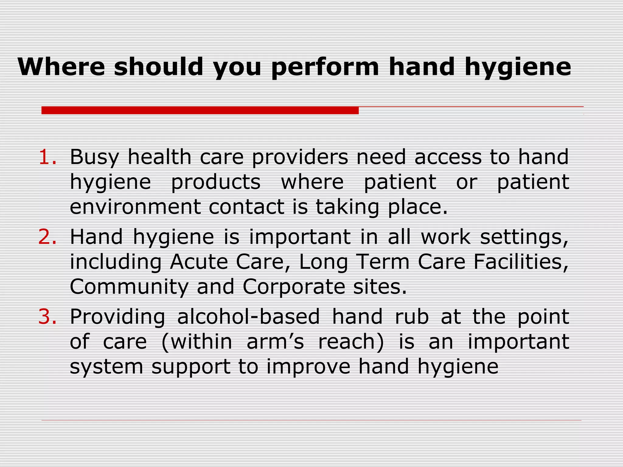 Hand washing presentation | PPT