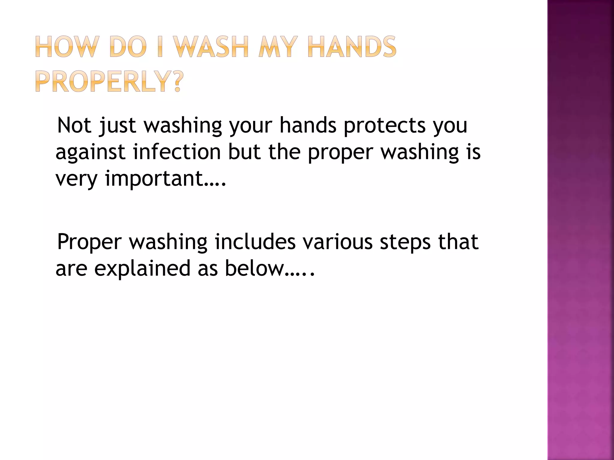 Hand washing technique | PPTX