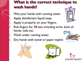 Hand washing techniques | PPT