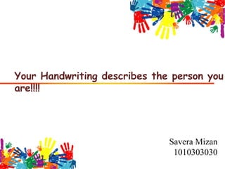 Handwriting | PPT