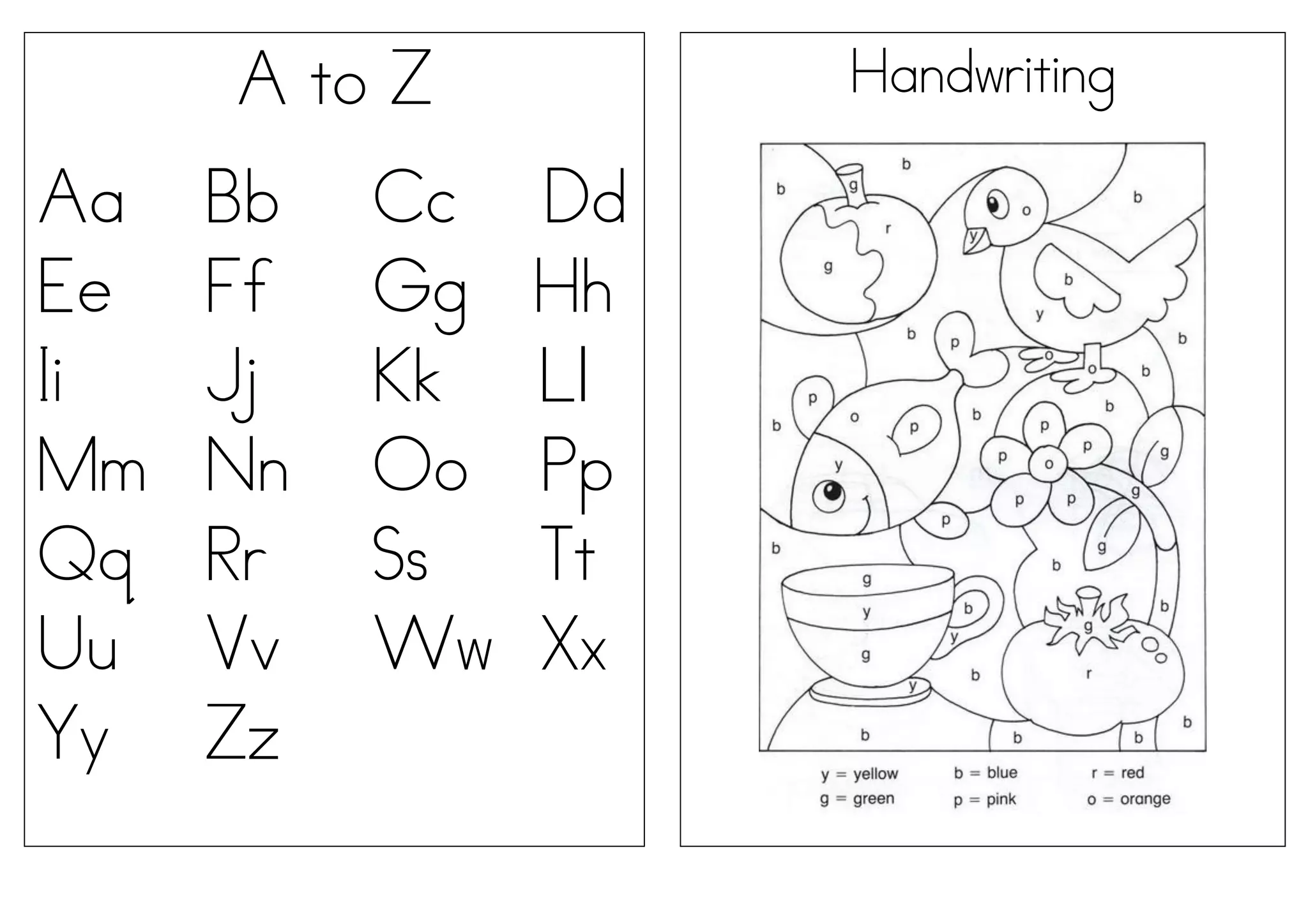 Handwriting A-Z | PDF
