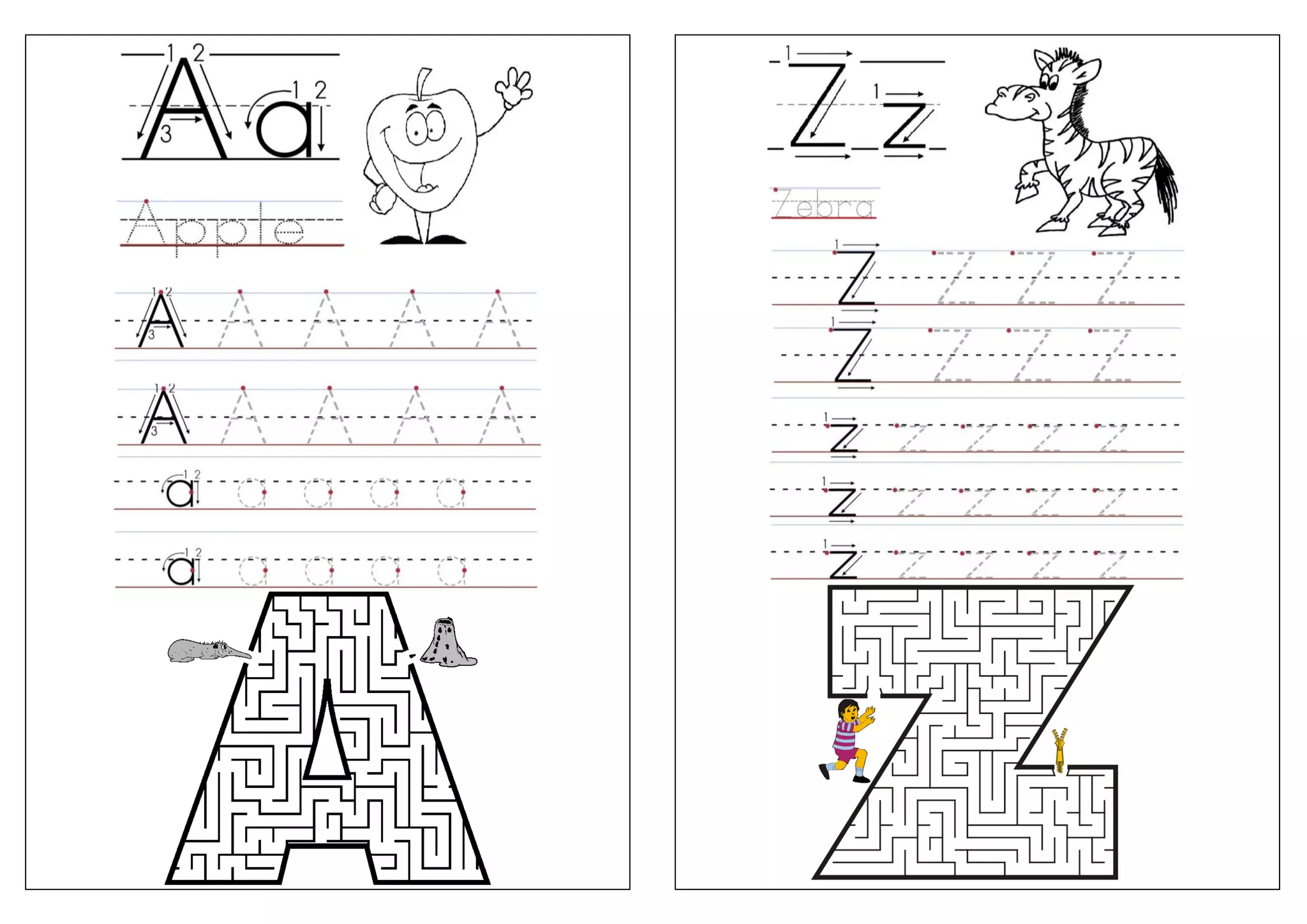 Handwriting A-Z | PDF