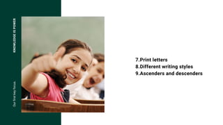 Handwriting & Study Skills Write 10% faster in exams | PDF