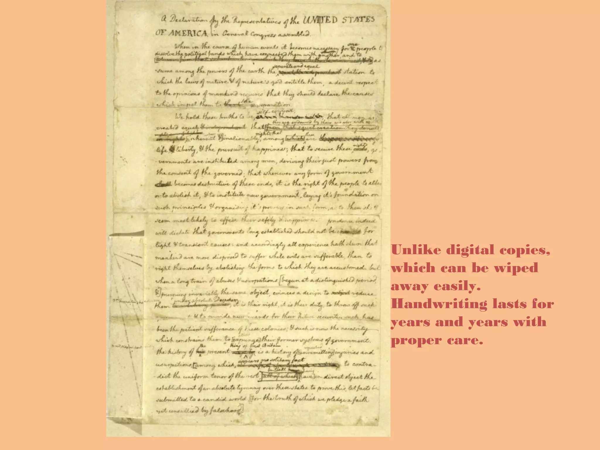 Handwriting project | PPT