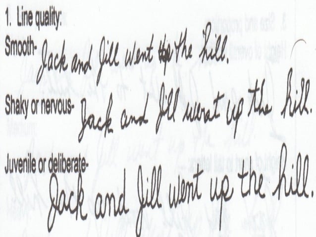 Handwriting and Document Examination | PPT