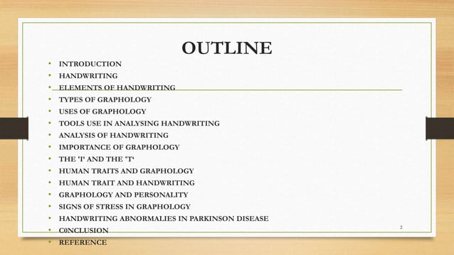 HANDWRITING AND PERSONALITY.pptx | Brain and Nervous System Disorders ...