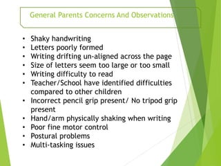 Handwriting assessment and management no copy | PDF