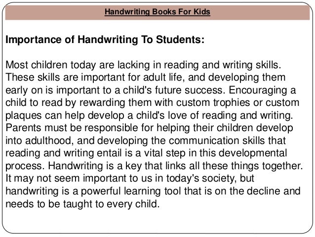 Handwriting Books For Kids Handwriting Books For Kids