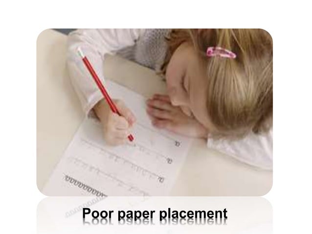 Handwriting problems and solutions | PPT