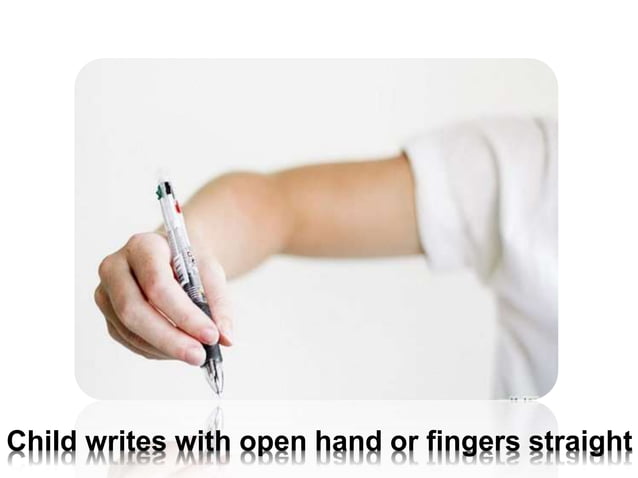 Handwriting problems and solutions | PPT