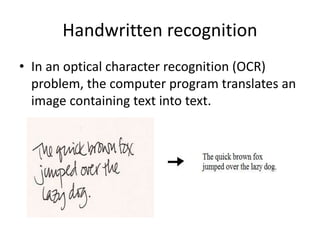 Handwriting recognition | PPT