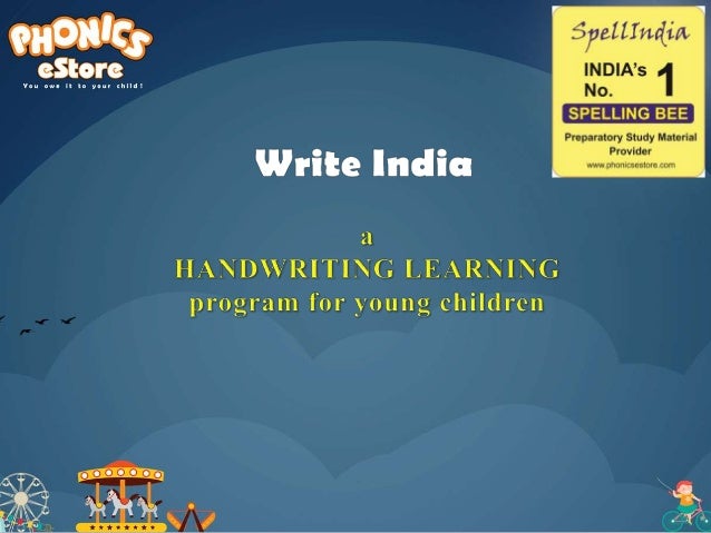 Write India : "Handwriting for Beginners" Training for Teachers & Mot…