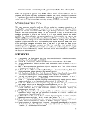 Handwritten character recognition in | PDF