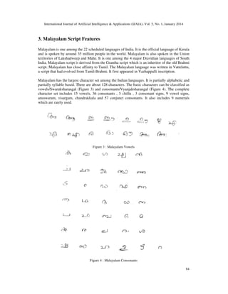 Handwritten character recognition in | PDF