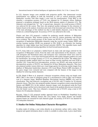 Handwritten character recognition in | PDF