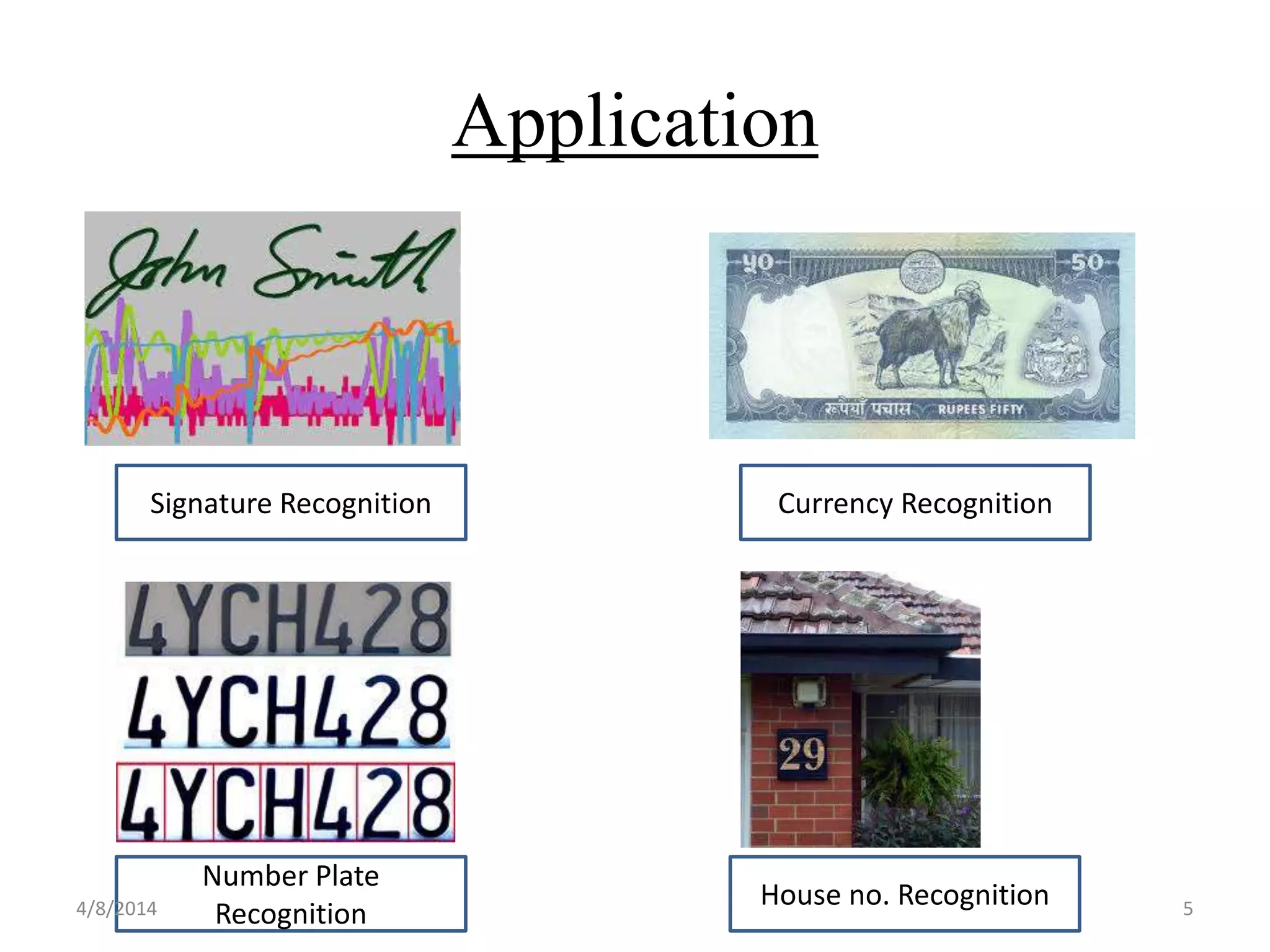 Handwritten digit recognition using image processing | PPTX