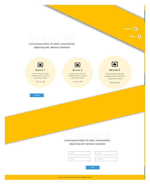 handy-solver-challenge project for a HTMl developer role | PDF