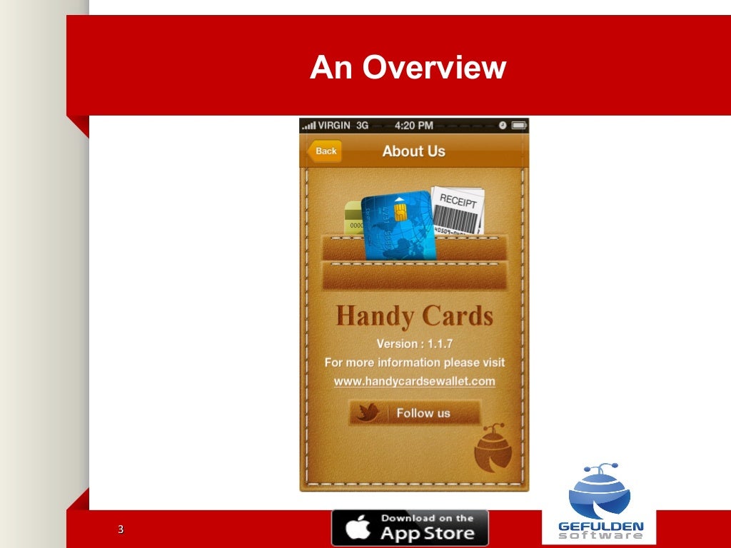 Handy Cards eWallet- Store, Manage and Spend in a Smarter Way!