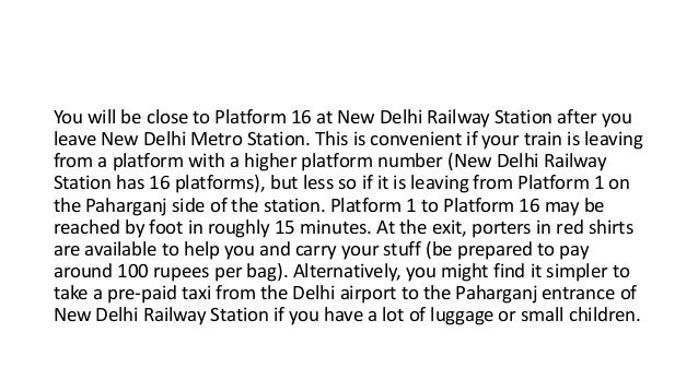 Handy Guide for Delhi Metro Airport Express Line | PPTX
