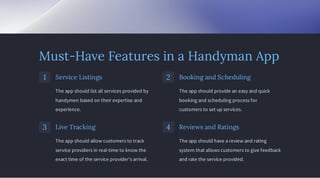 Handyman On-Demand App | PDF