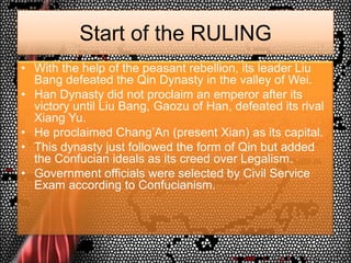Han dynasty | PPTX