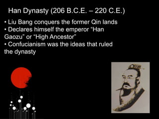 Han dynasty | PPTX | Buddhism | Religion & Spirituality