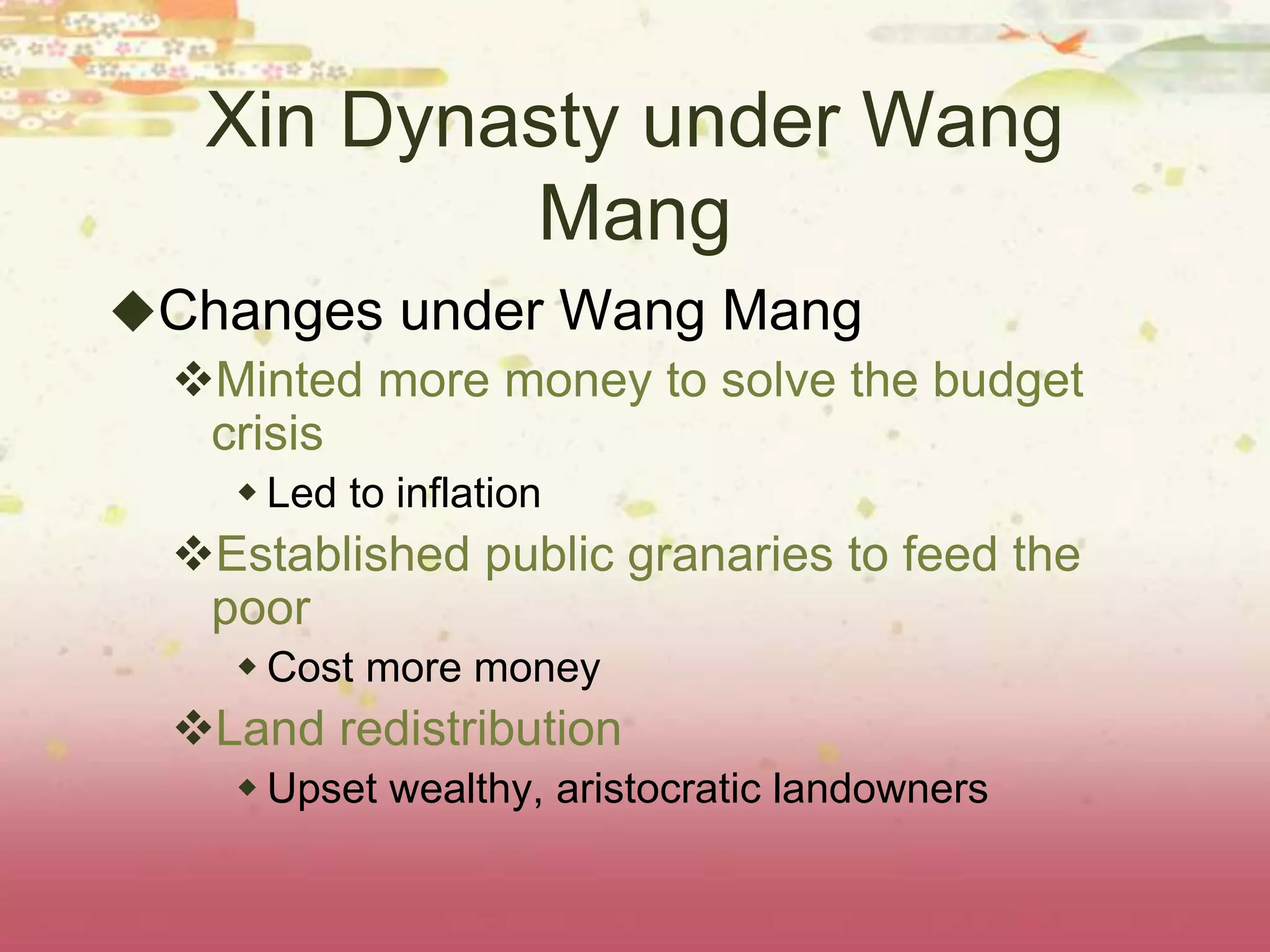 Han dynasty | PPT