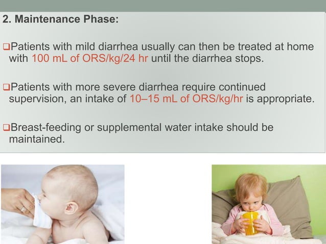 Fluid therapy in pediatrics/ oral dehydration solution/Dehydration.
