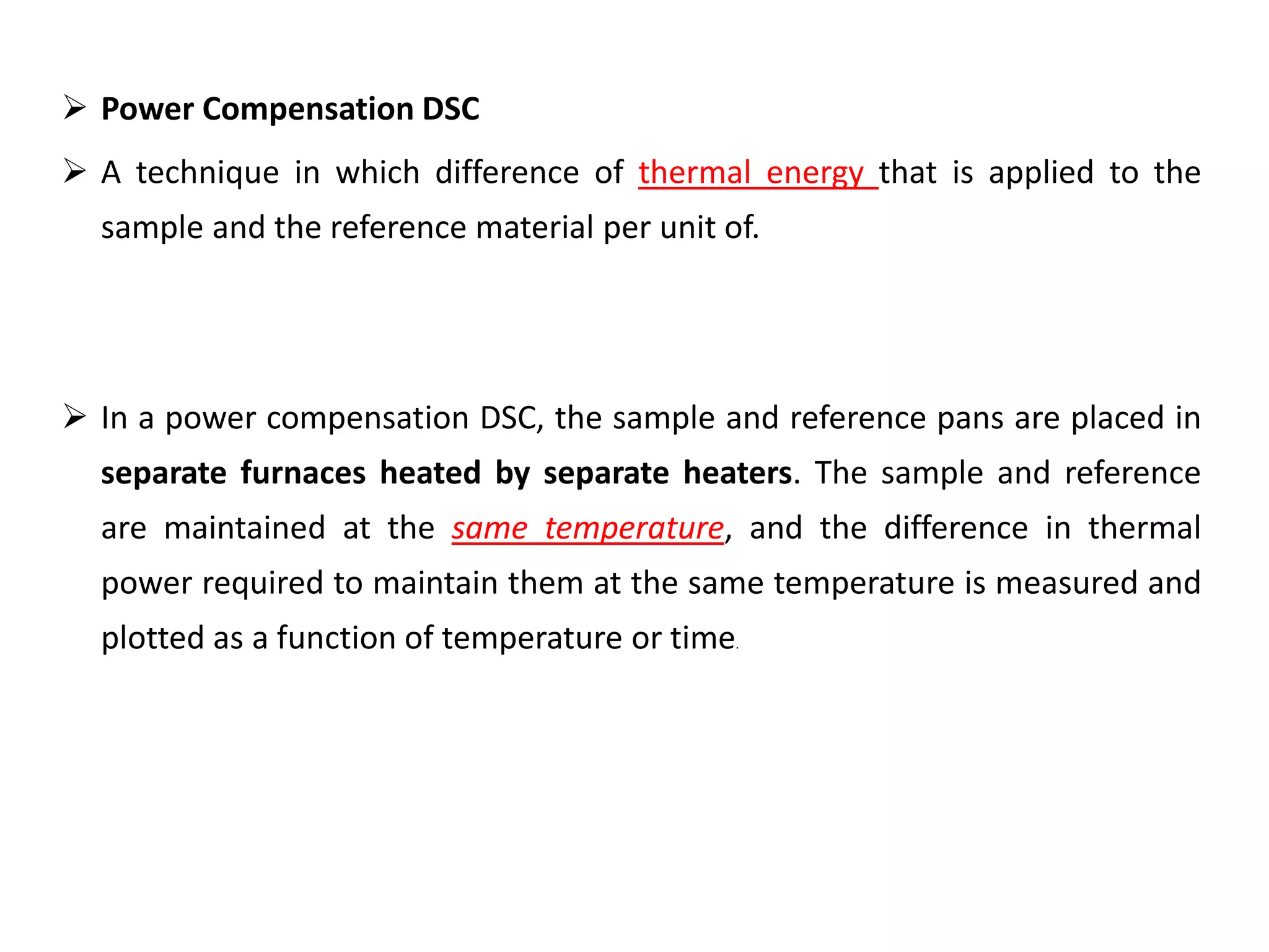 Differential scanning calorimetry DSC | PPTX | Chemistry | Science