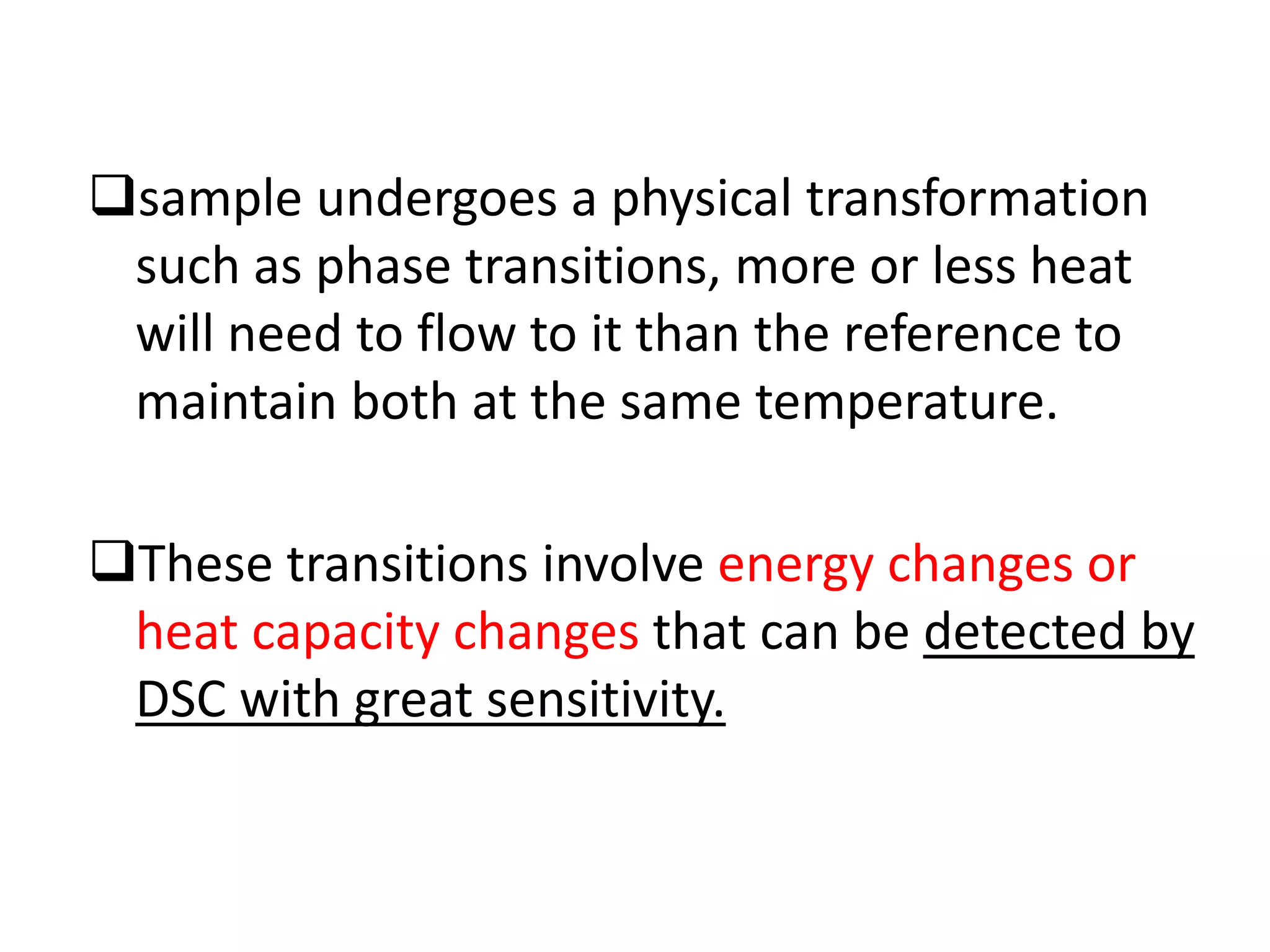 Differential Scanning Calorimetry Dsc Pptx Chemistry Science