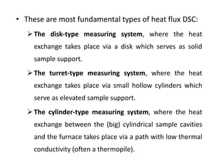 Differential scanning calorimetry DSC | PPTX