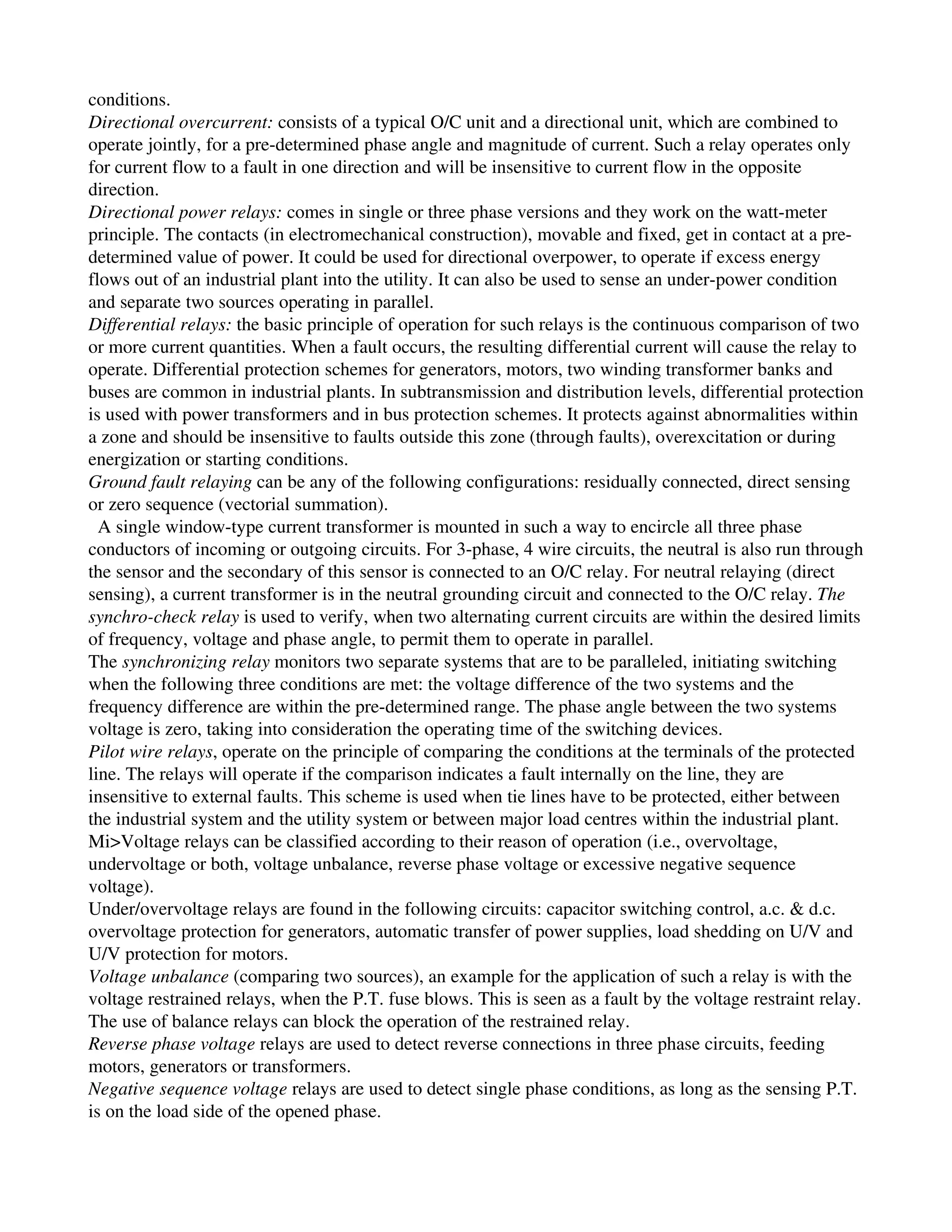 Protection and control, part 1 | ODT