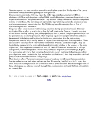 Protection and control, part 1 | ODT | Home Appliances | Home & Garden