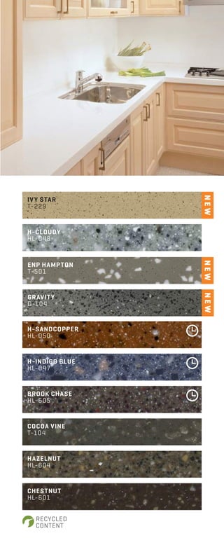 Hanex Solid Surface Brochure - 2018 | PDF