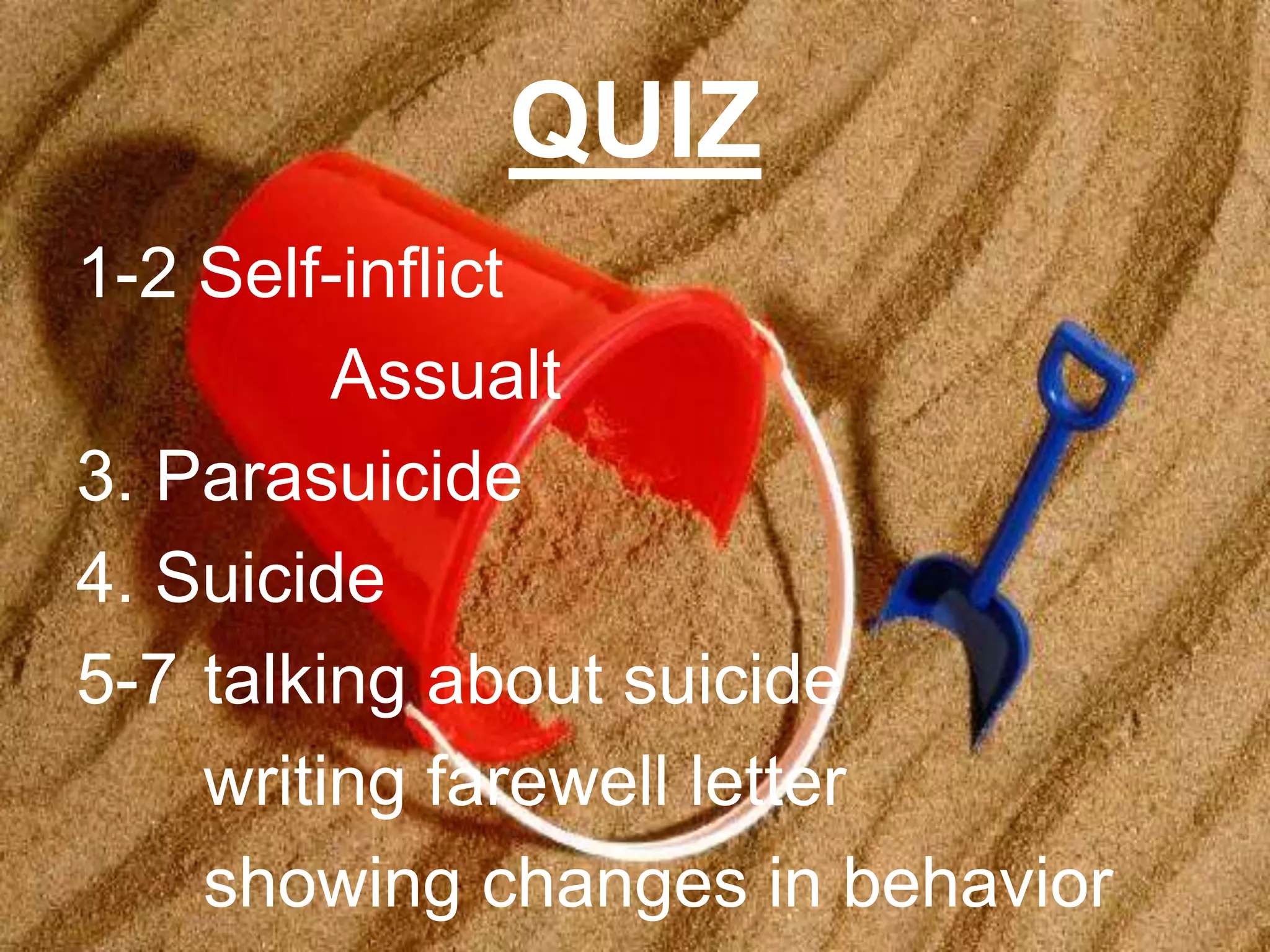 SUICIDE AND PARASUICIDE | PPTX