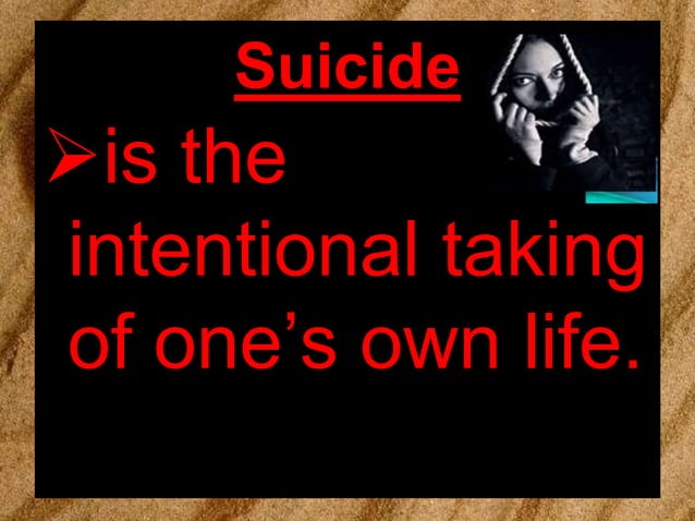 SUICIDE AND PARASUICIDE | PPTX