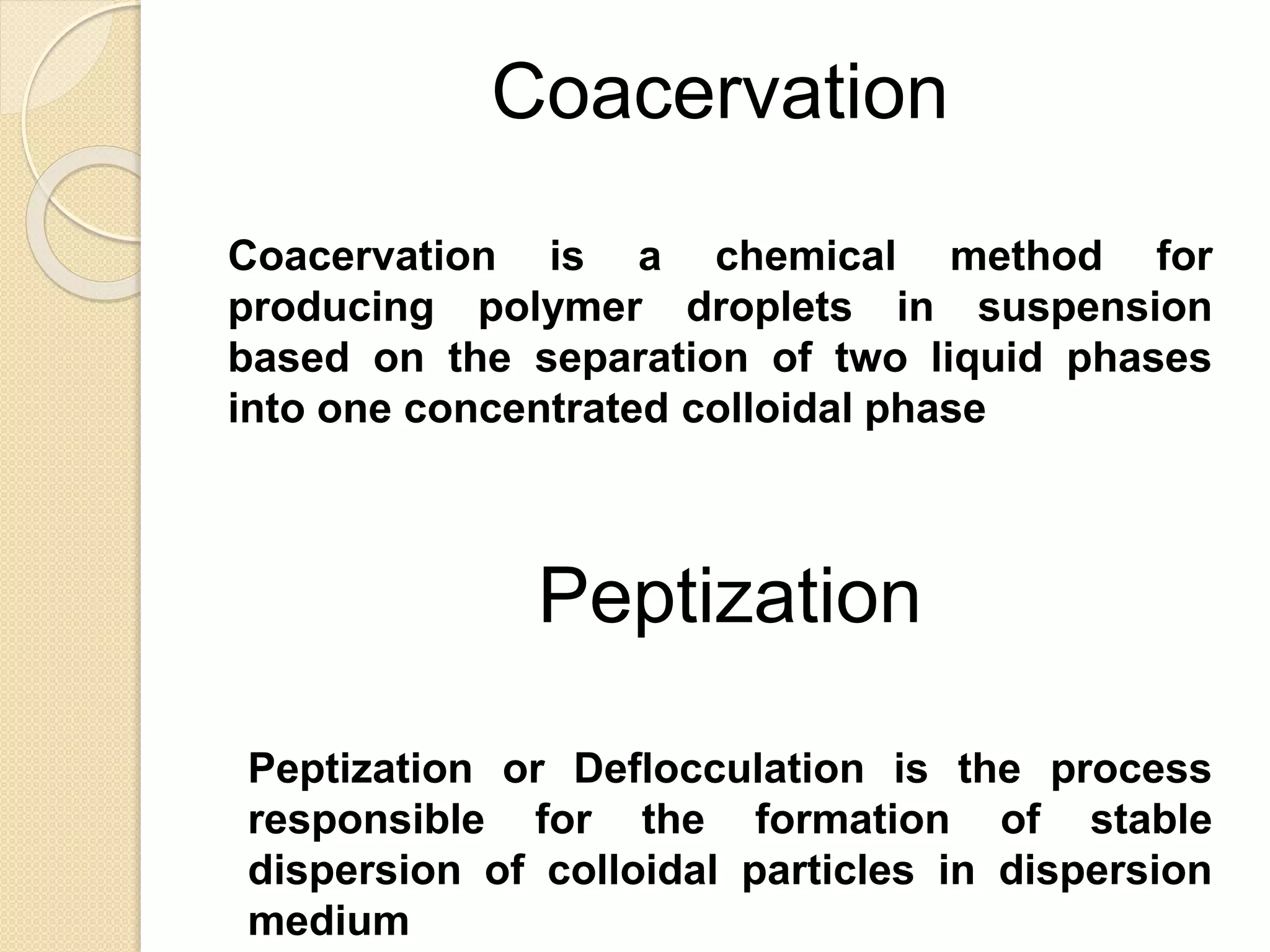 colloidal dispersion | PPTX