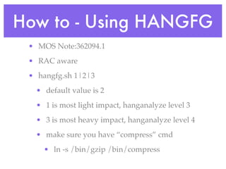 Hanganalyze presentation | PPT