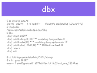 Hanganalyze presentation | PPT