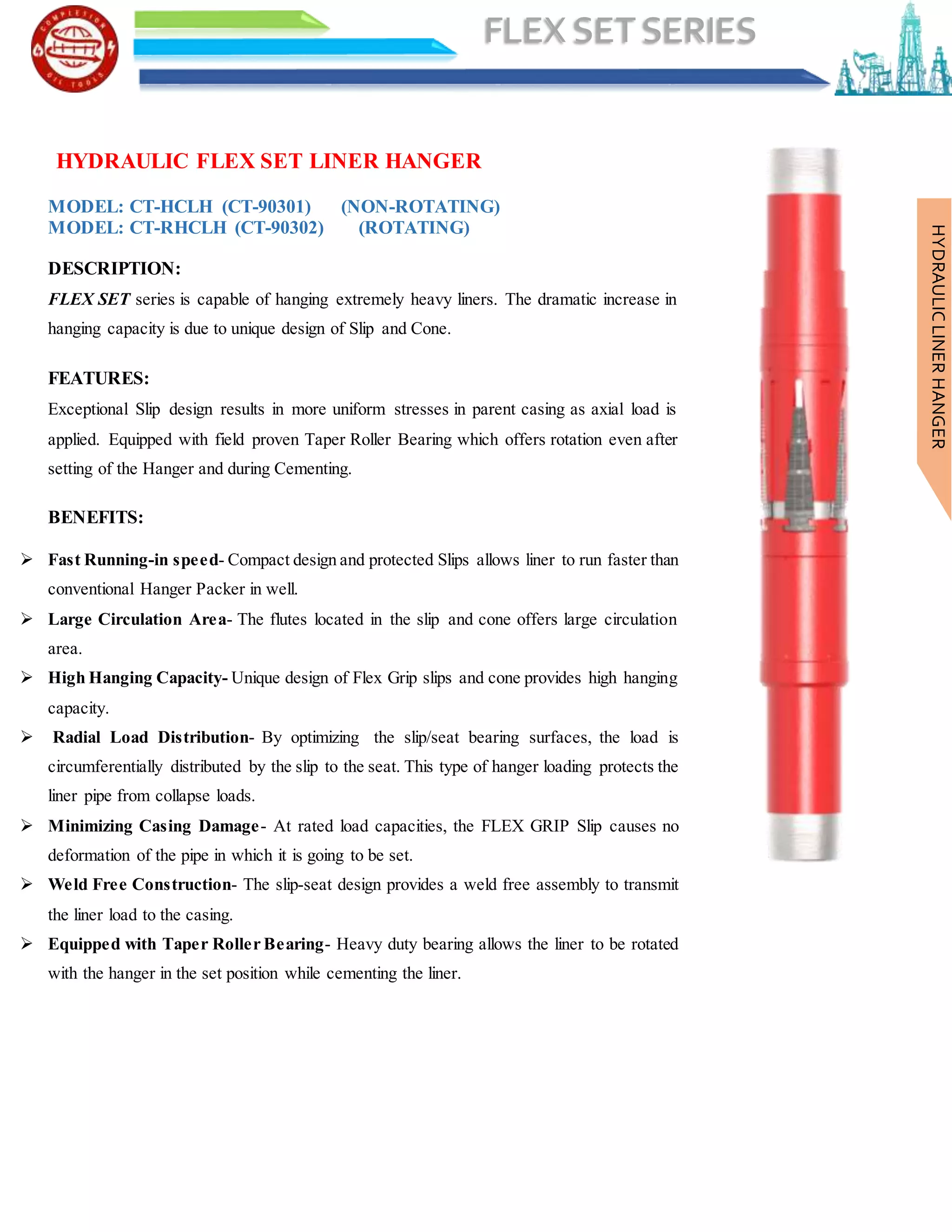 HYDRAULIC FLEX SET LINER HANGER | DOCX