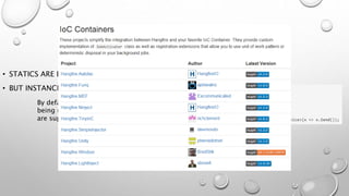 Managing tasks with Hangfire | PPTX