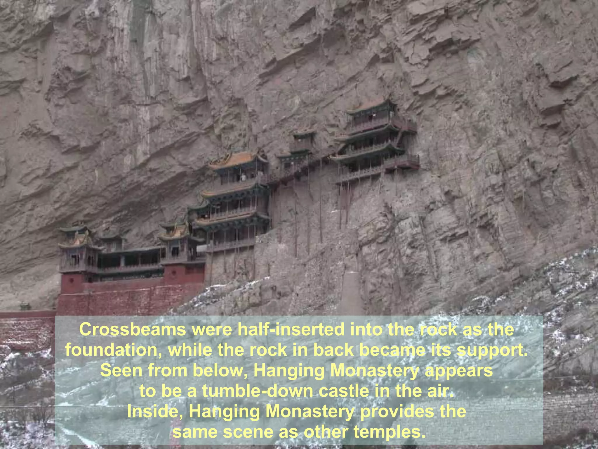 Hanging Buddhist Monastery | PPT