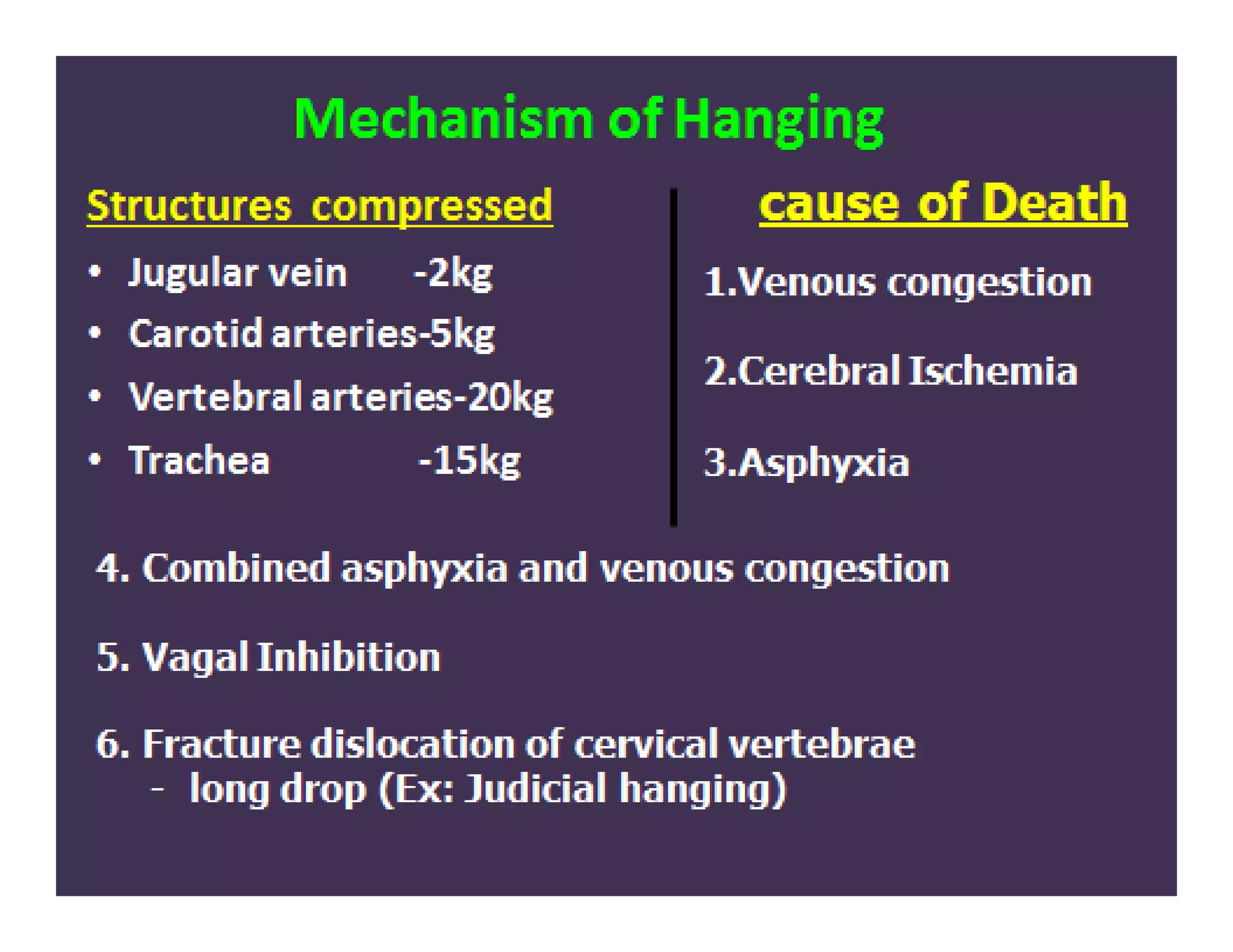 Hanging, strangulation, Asphyxial death | PDF