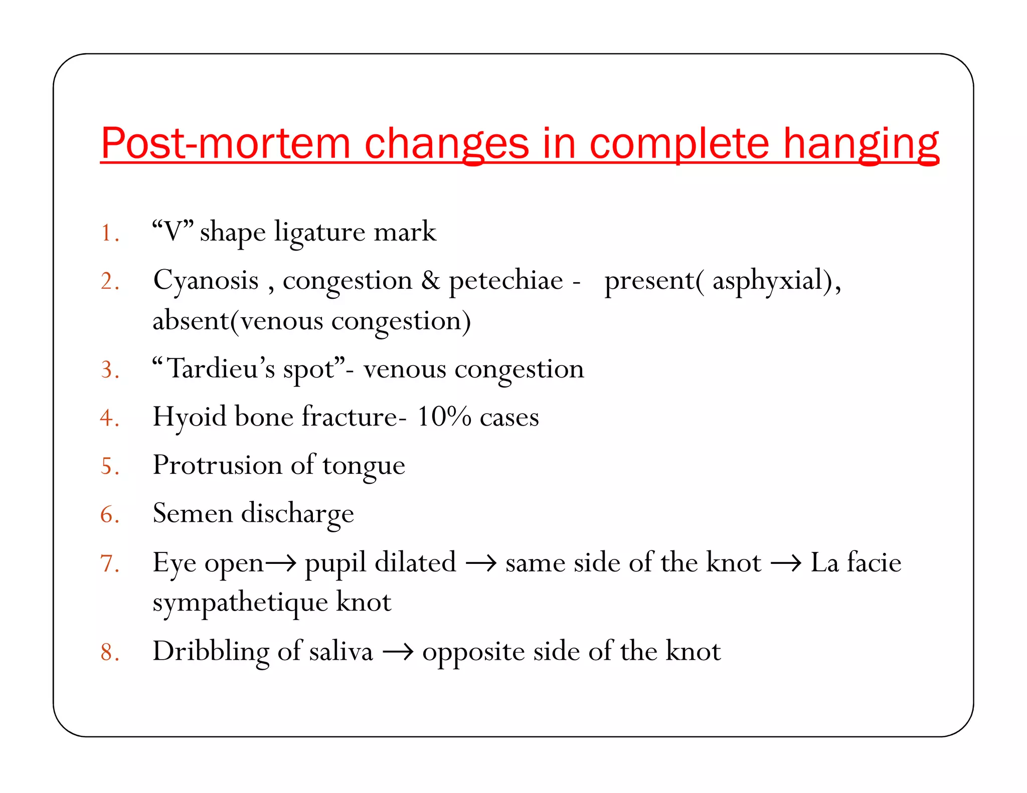 Hanging, strangulation, Asphyxial death | PDF