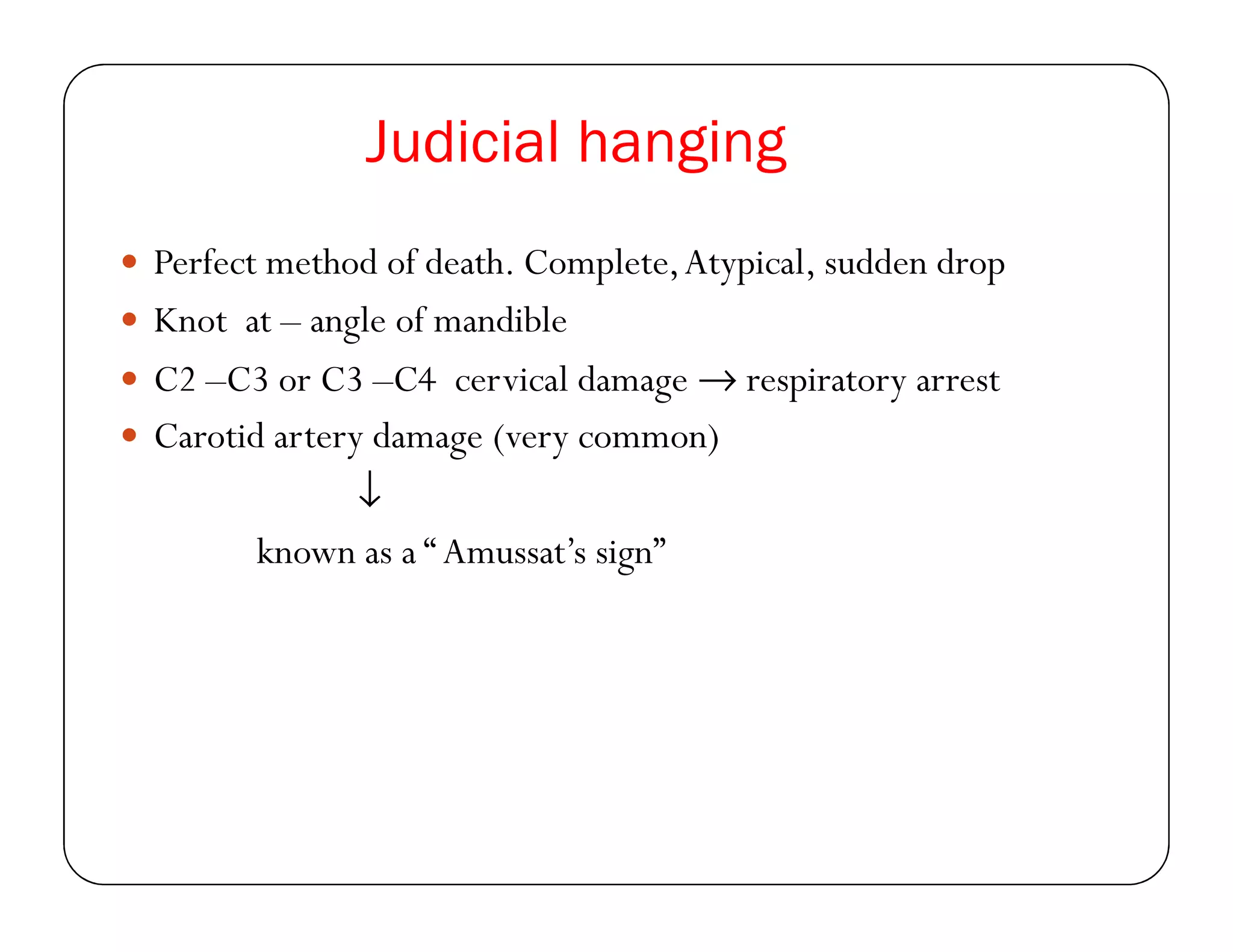 Hanging, strangulation, Asphyxial death | PDF