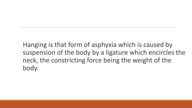 HANGING.pptx | First Aid | Injuries