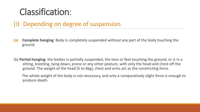 HANGING.pptx | First Aid | Injuries
