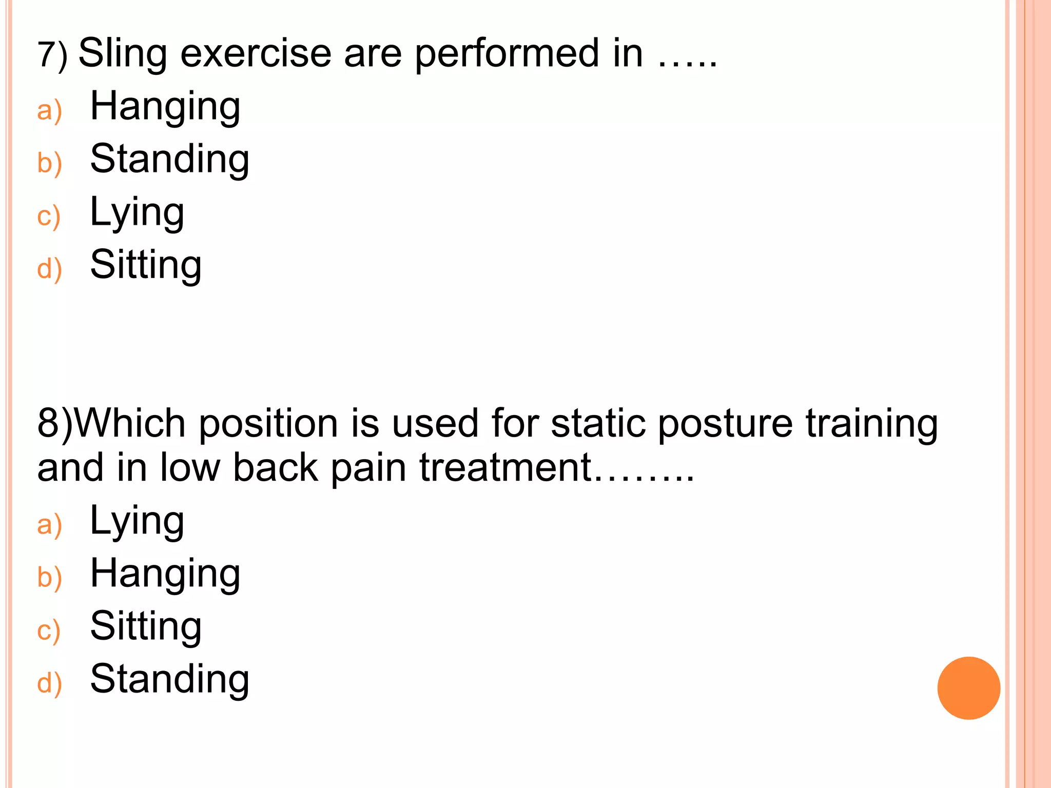 Hanging and lying kinesiology | PPT